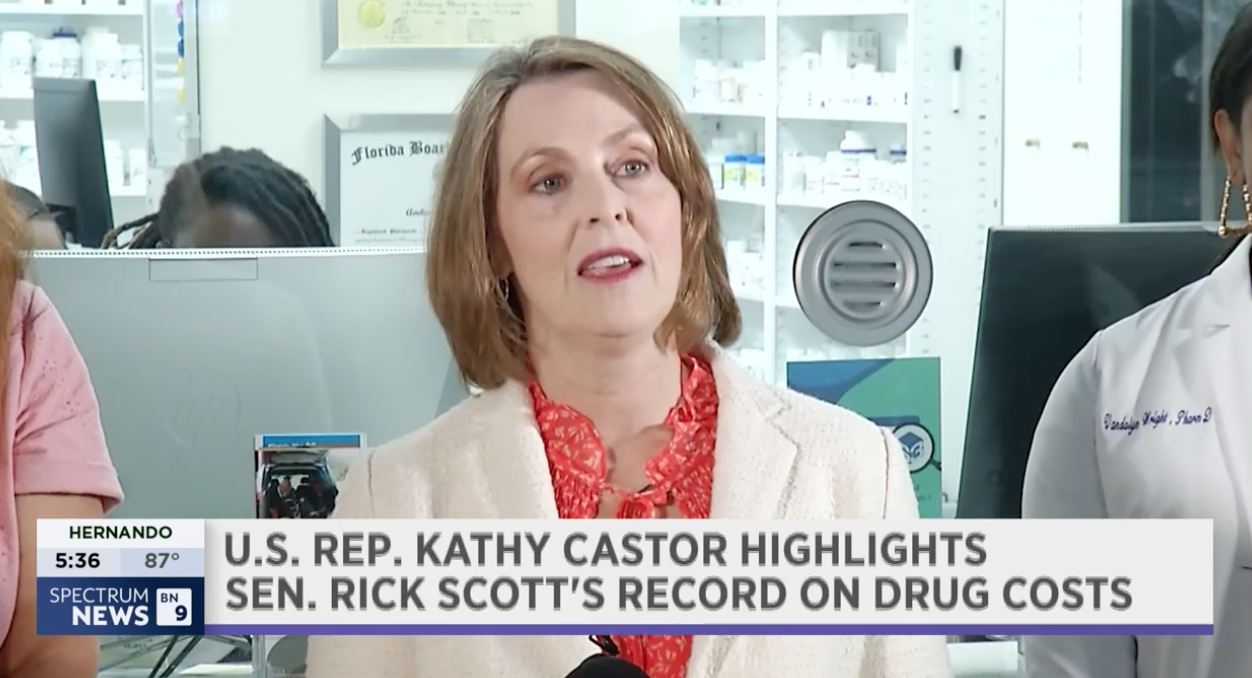 WHAT THEY’RE SEEING: Congresswoman Kathy Castor, Health Advocates Call ...